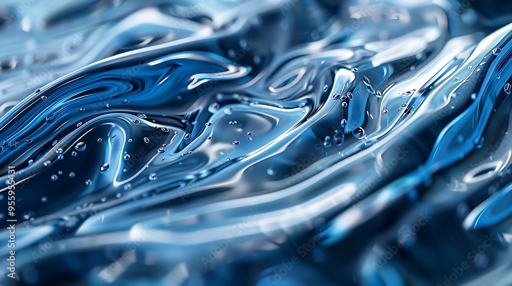 A textured slime wallpaper with a metallic finish, featuring swirling ...