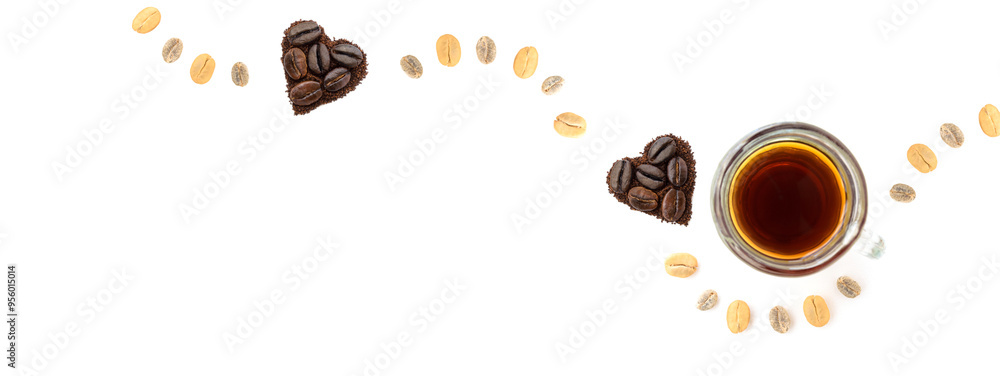 Poster Amantes del café, banner – Wandbild | Europosters