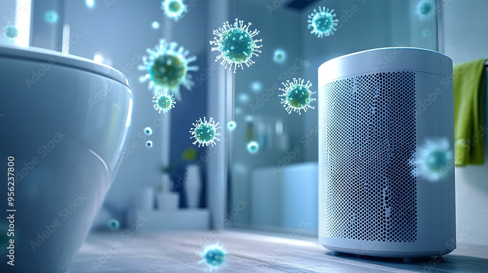 Presence of microorganisms on air purifiers in the bathroom Pathogens ...