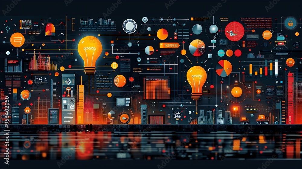 Creative graphic of a business ethics framework showcasing intellectual ...