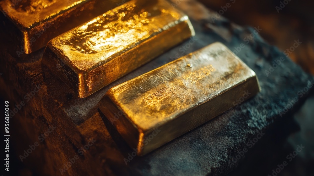 Visual of gold bars, cobalt, and lithium, symbolizing the geopolitical ...
