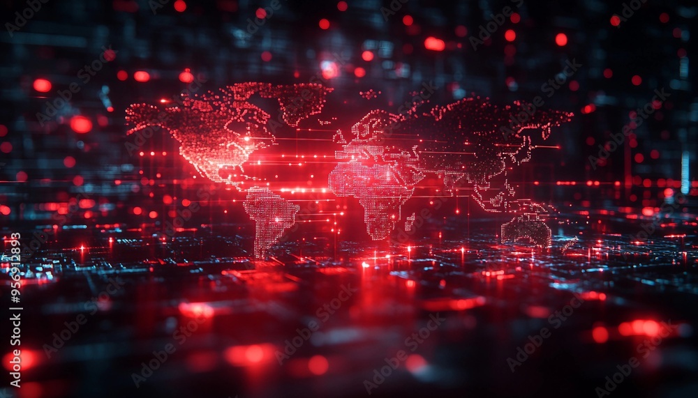 Global Positioning Network: GPS Technology in Action, concept featuring ...