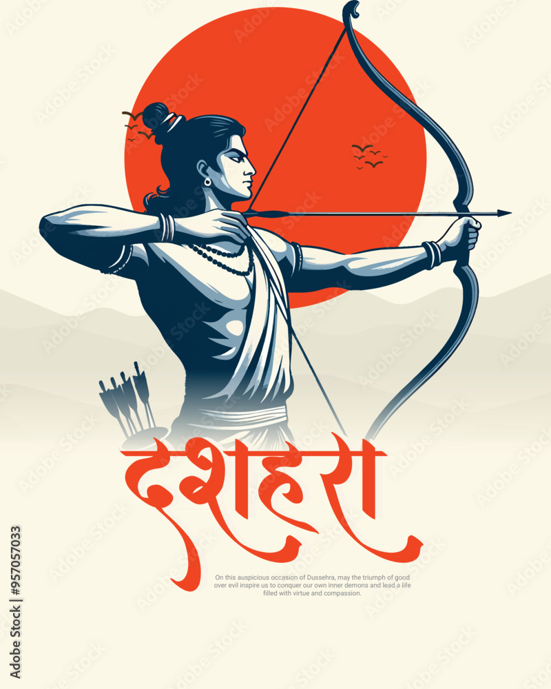 Happy Dussehra and Subh Vijayadashami with ravan dahan social media ...