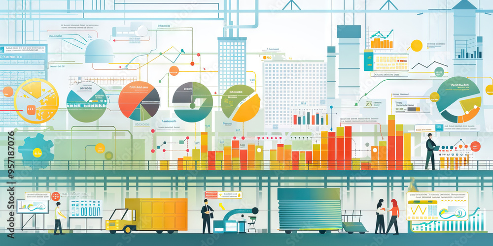 Industry Overview: An infographic of a specific industry, such as ...