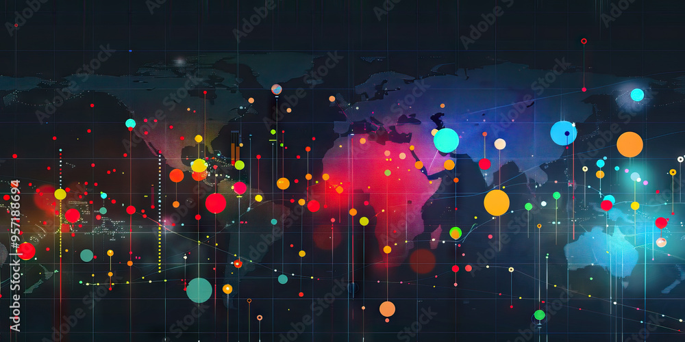 Market Risks: A hazard map indicating potential risks to market ...