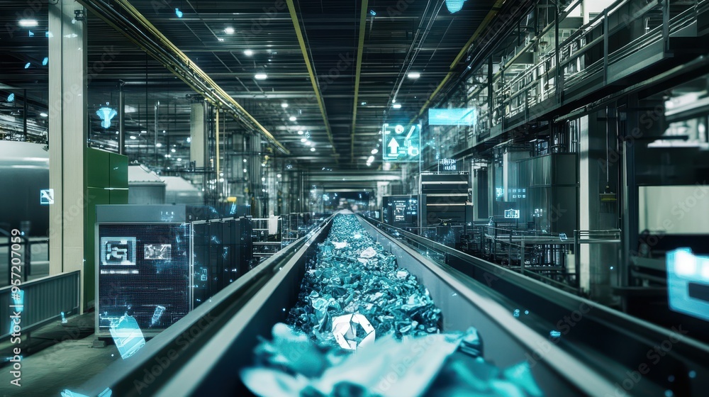 Automated Waste Sorting Facility: Efficiency, Recycling, and Innovation ...