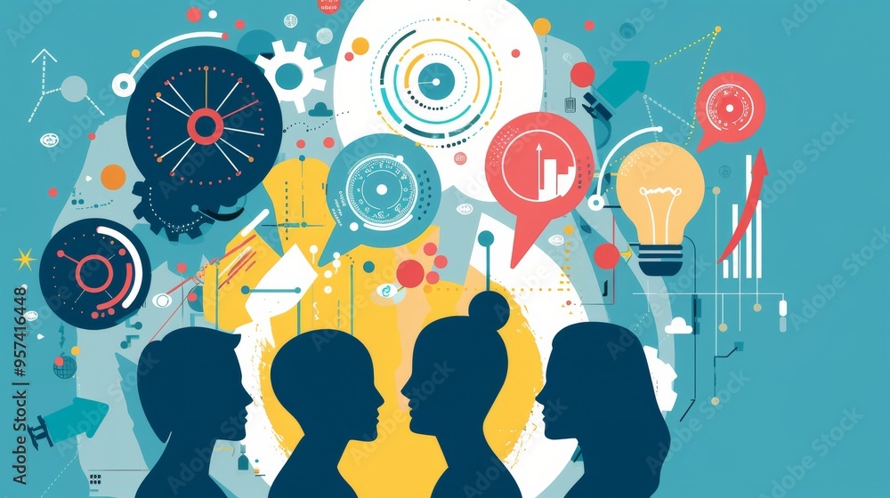 Customer insight marketing concept. Deep understanding of customers ...