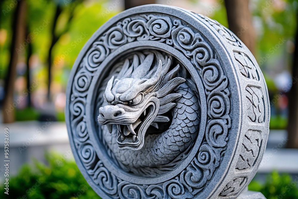 Snake Serpent, Dragon, and Mythology shown in a mythical scene where a ...