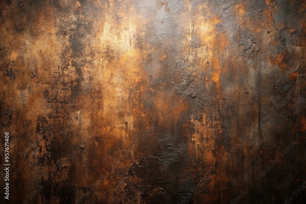 Rugged metallic wall background with scratches and textures Stock Photo ...