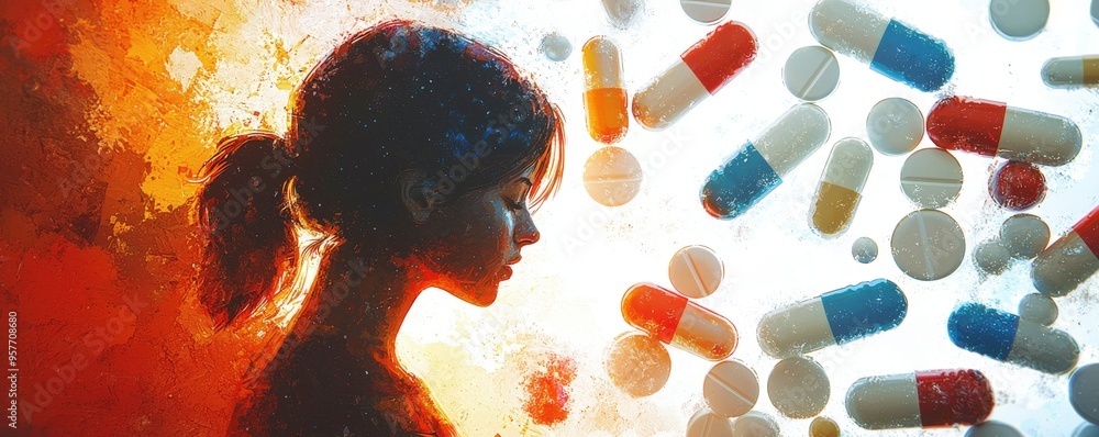 Engaging visual on prescription drug abuse prevention, showing support ...