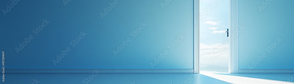 Embracing a New Beginning - Open Door to a Bright Future Filled with ...