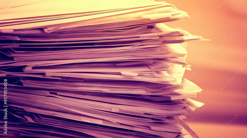 Document papers stored in a centralized facility. Organized paper files ...