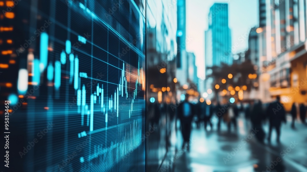 In this dynamic bar graph, bright, rising bars indicate steady ...