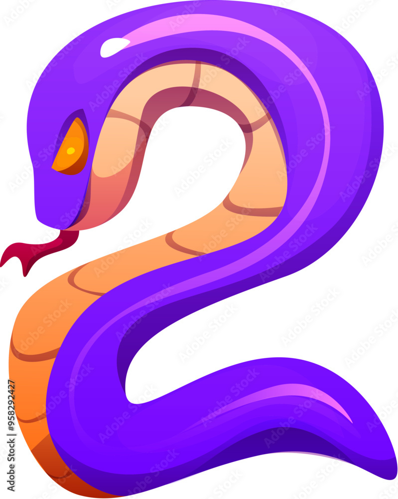 Number two Halloween font, cartoon evil type, funny scary typeface ...