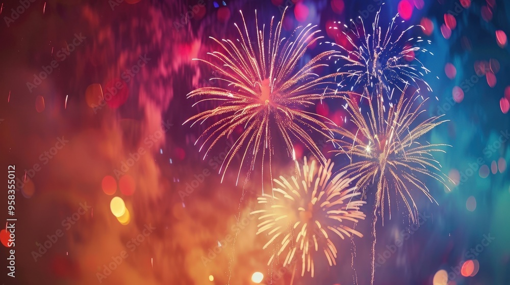 Picture the tradition of fireworks lighting up the sky on New Year's ...