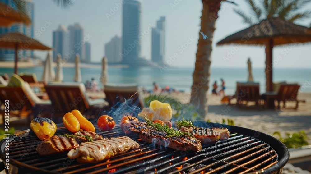 Savor a delicious beachside barbecue at JBR, where you can grill your ...