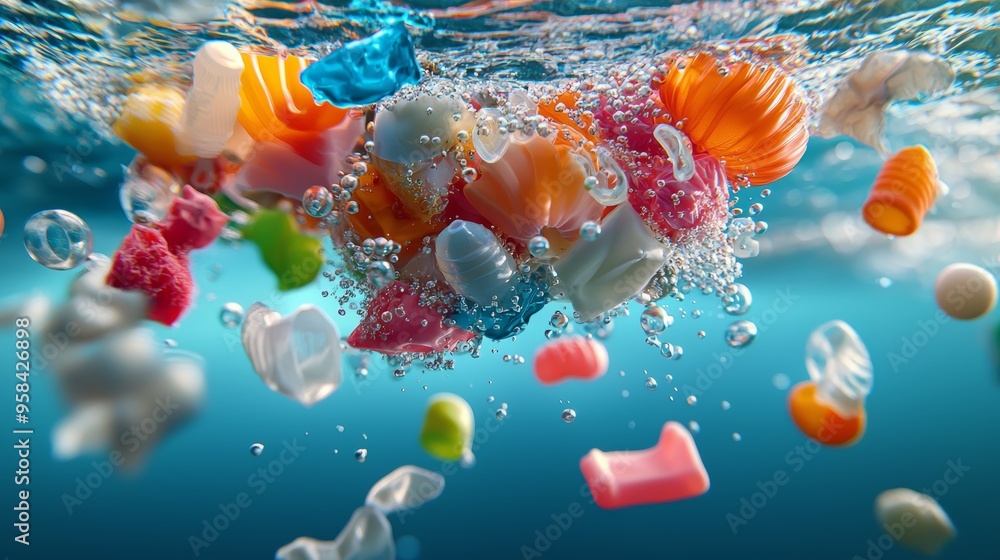 Microplastics in the Food Chain Explain how microplastics enter and ...