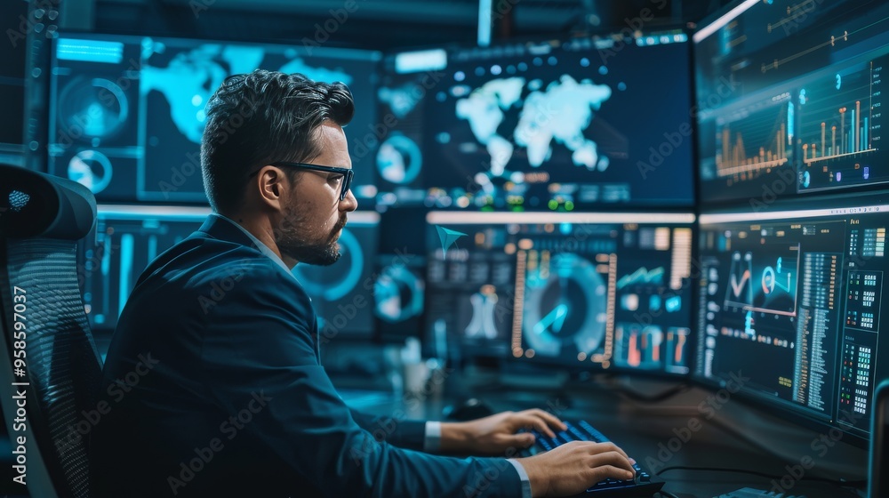 Incident management, business technology concept. Operational ...