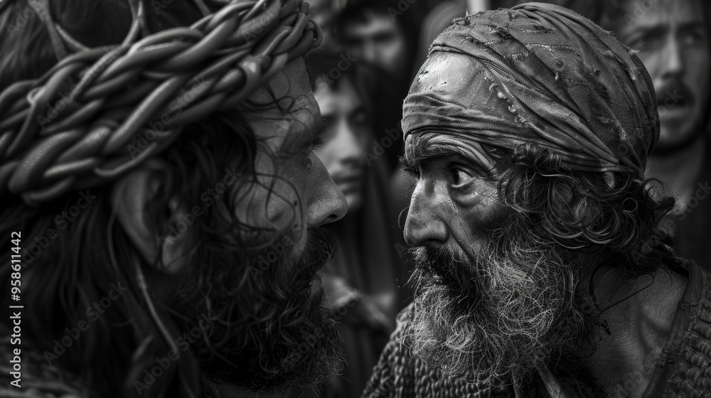 Photograph Of The Betrayal Of Judas Judas Agrees To Betray Jesus In