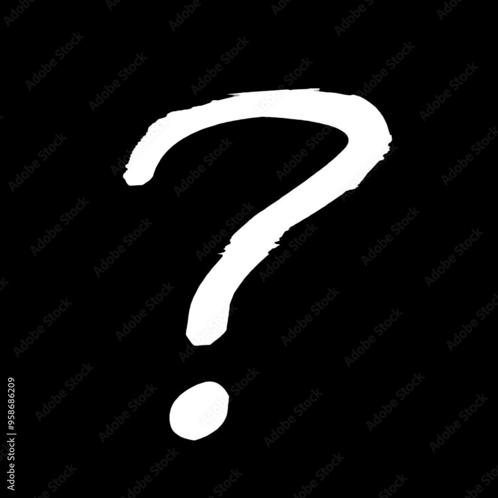 Motion - mov - question mark symbol, question mark on black background ...