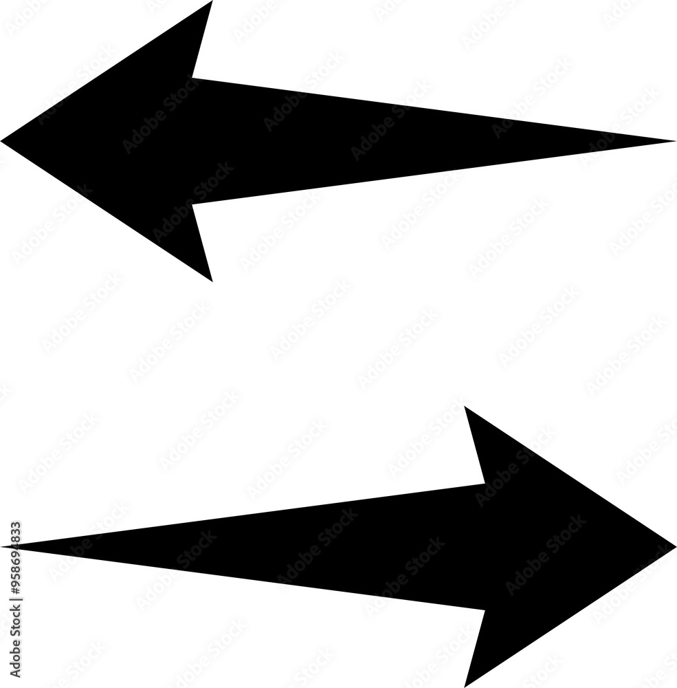 Left Side and Right Side Arrow - High-Resolution Vector Arrows for ...