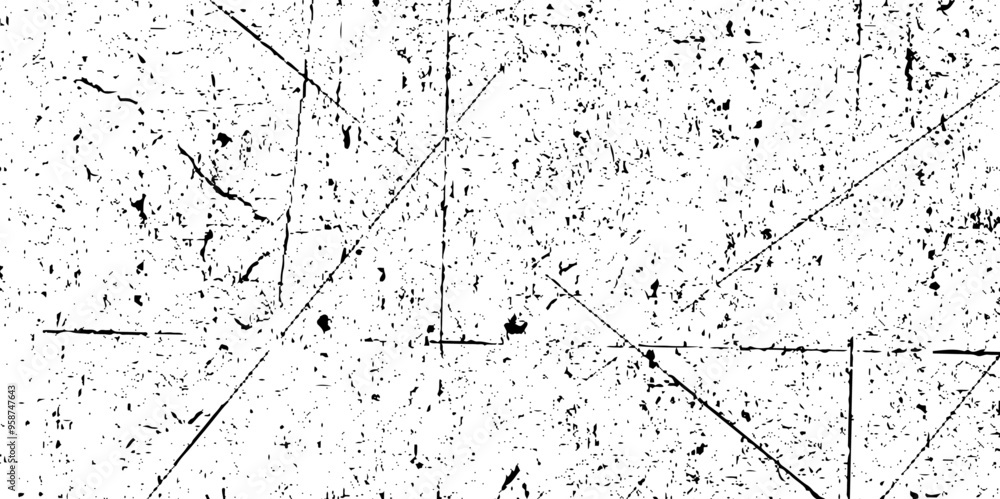 Grunge black and white crack paper texture design and texture of a ...