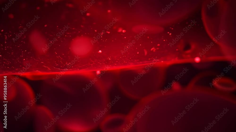 Red blood cells arterial blood stream medicine health biology anatomy ...