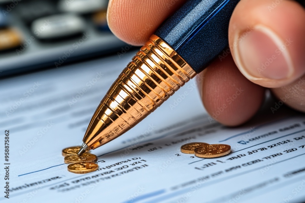 Accuracy in business, financial reporting, precise numbers ensure ...