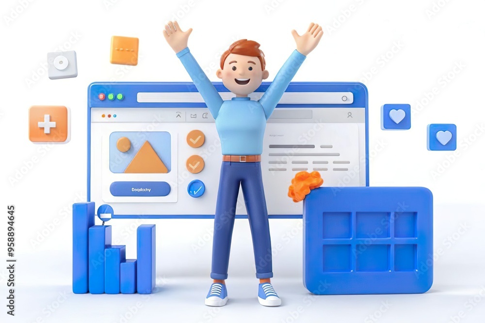 Transparent Backgrounds Mock-up. Raising hands to celebrate line art ...