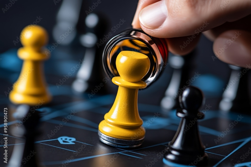 Accuracy in business, risk assessment, careful analysis identifies ...