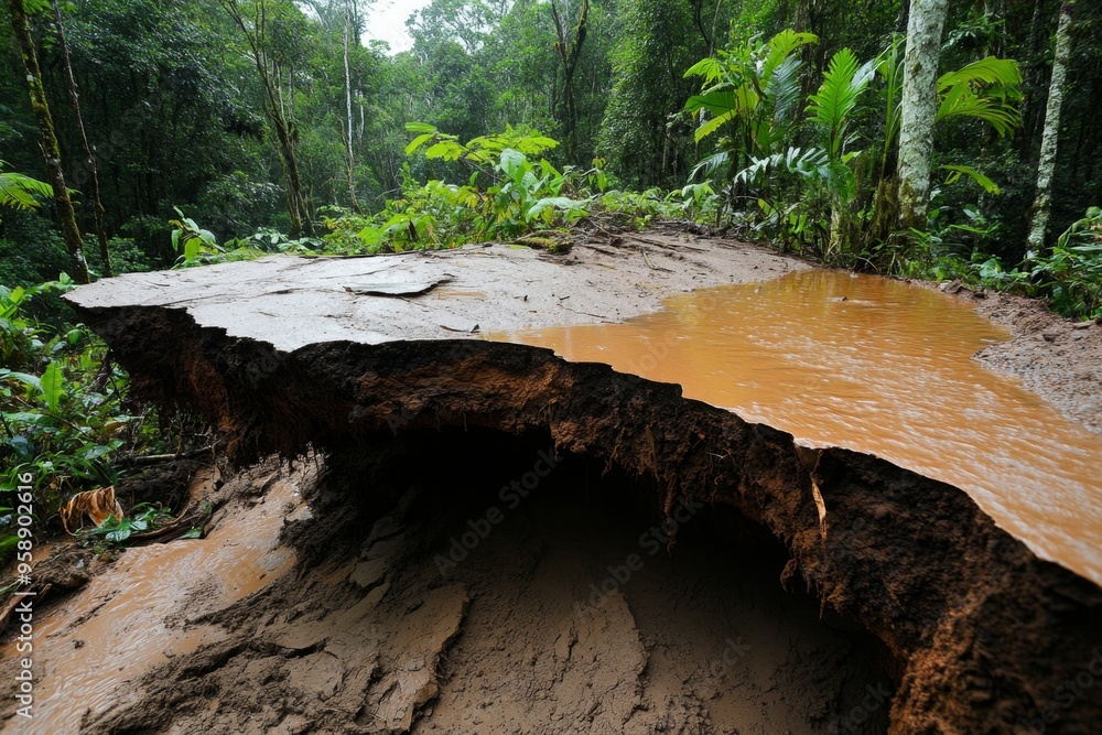 Acid rain, deforestation, weakening roots contributes to soil erosion ...