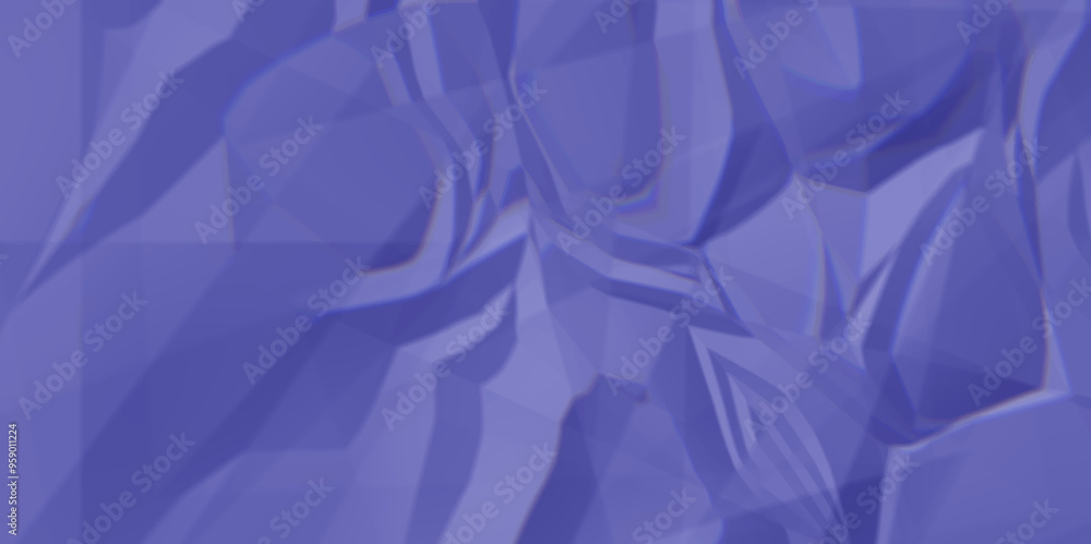 Abstract blue crumpled paper texture background. white fabric crushed ...