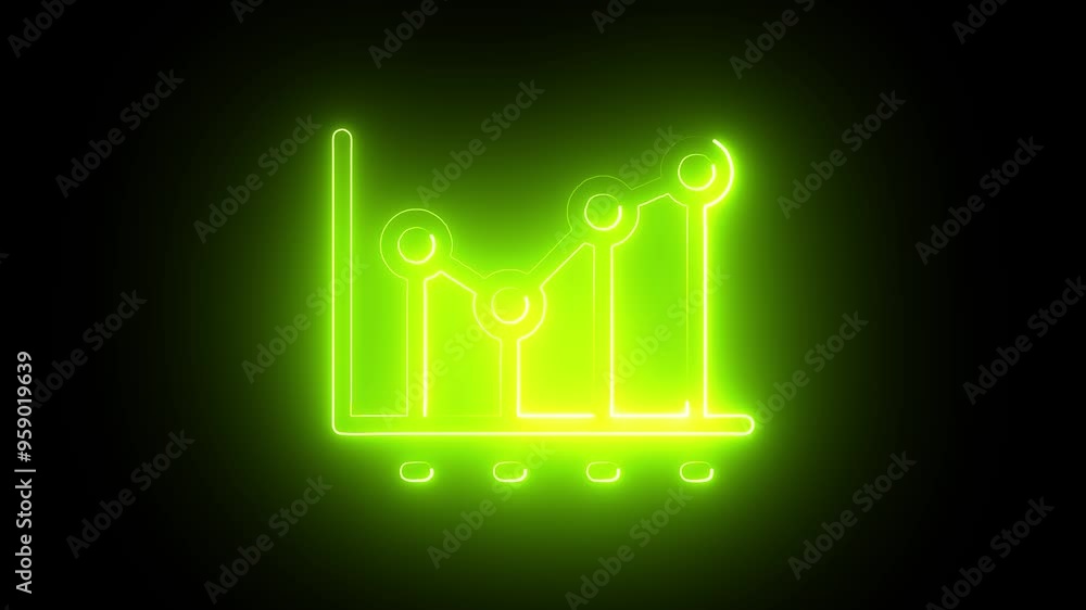 Infographic growth 2D object animation. Increase sales in business flat ... Infographic growth 2D object animation. Increase sales in business flat ...