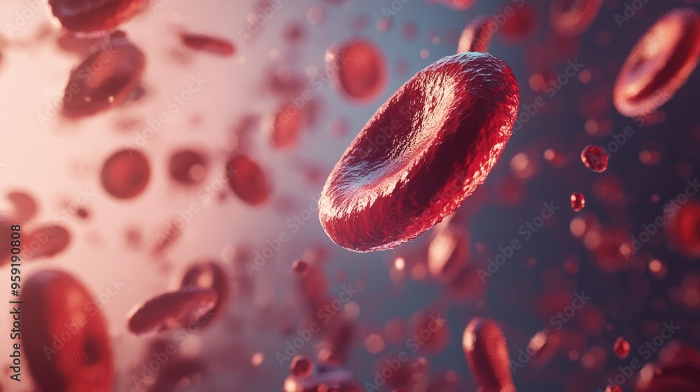 Blood sample used for testing TNF alpha an inflammatory cytokine ...