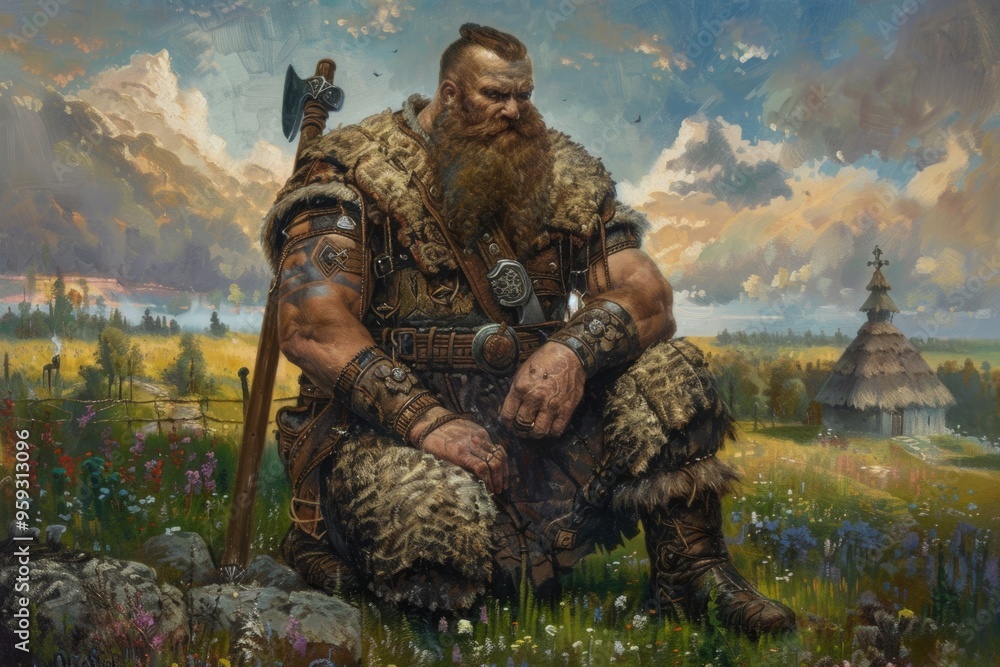 legendary hero: the old slavonic russian bogatyr folklore, delving into ...