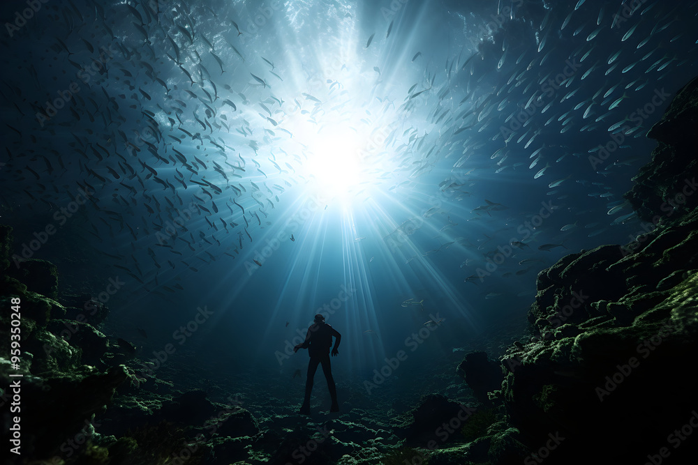 Subaquatic Symphony: An Insightful Journey into the Heart of a Blooming ...