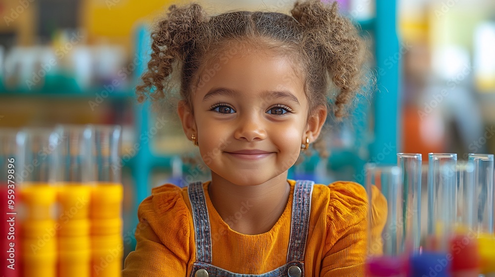 Stem activities kids in a bright fun environment with science kits ...