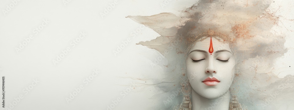 Supreme deity Vishnu: omnipotent divine figure in Vaishnavism ...