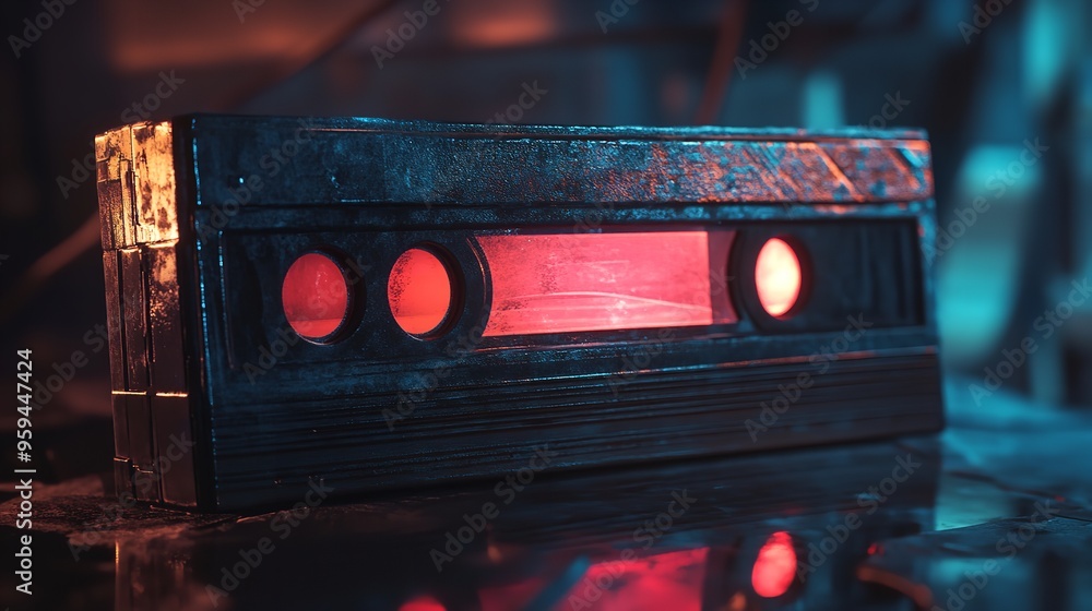 VHS Tape and Old TV Retro Old School Overlay Effect - 8K Realistic ...