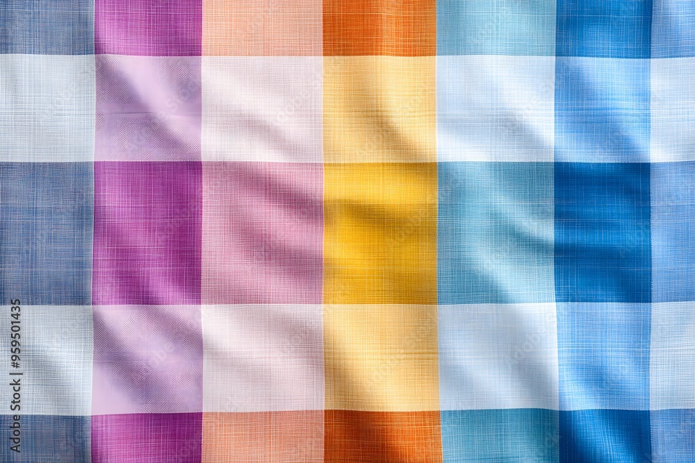 Bajan Madras Pattern A bright and colorful fabric pattern used in the ...