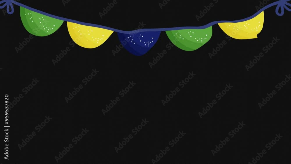 Party Flag Animation Videos, Brazil Flag Animation, Party Flag, Brazil ...