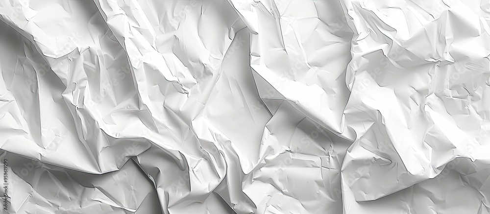 wrinkled paper serving as a background. Copy space image. Place for ...