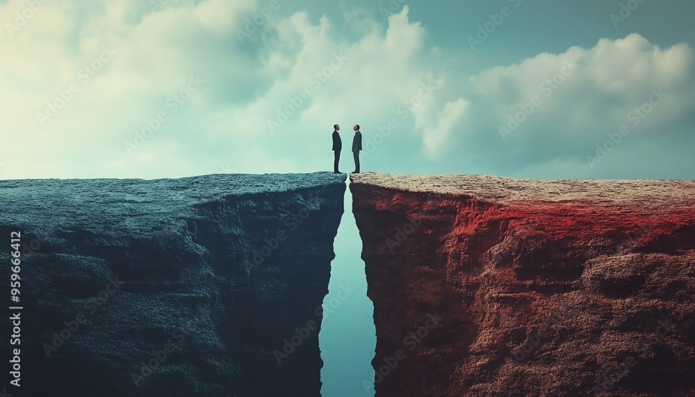 Concept of ethical versus unethical choices in business, featuring a ...