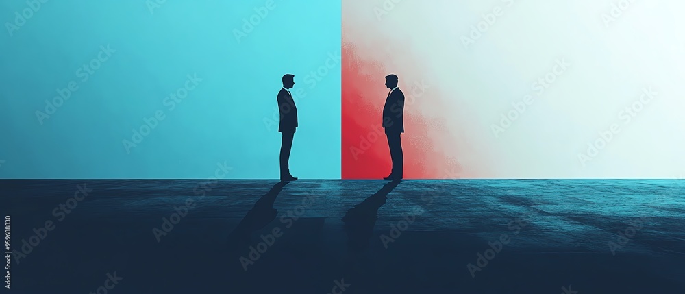 Visual depiction of business ethics dilemmas, comparing good and bad ...