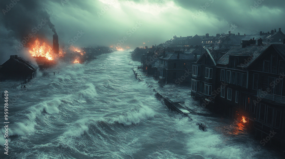 Global warming climate crisis, capturing the broader crisis of climate ...