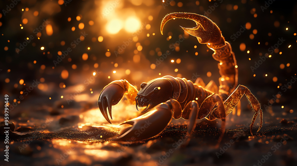 Scorpio's zodiac symbol is the Scorpion, The constellation of Scorpio's ...