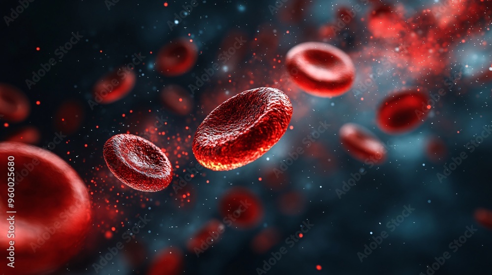 Detailed lab report showing hemoglobin typing test results for ...