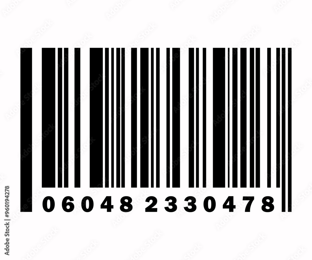 Barcode icon. Barcode vector icon. Simple fake bar code. Bar code for ...