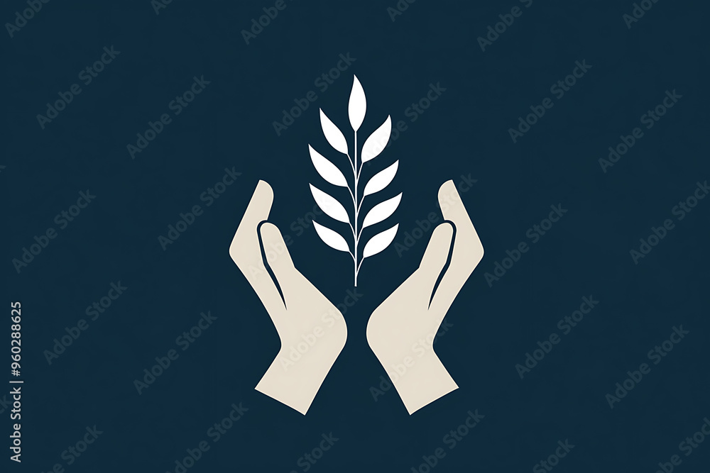 Minimalist support icon, featuring clean lines and simple shapes to ...