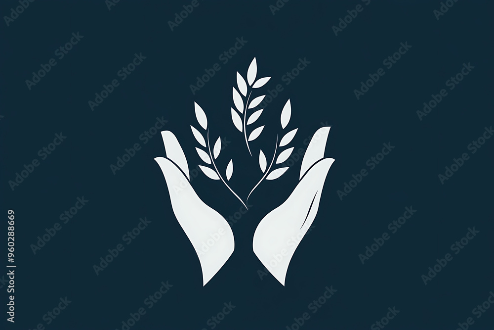 Minimalist support icon, featuring clean lines and simple shapes to ...